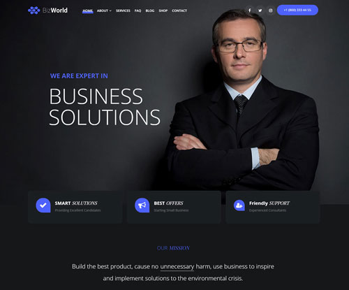 Business 2 WordPress Theme – Xtra WordPress Theme