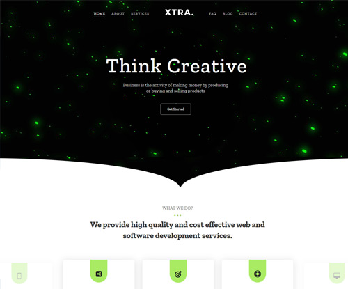 Creative Business WordPress Theme – Xtra WordPress Theme