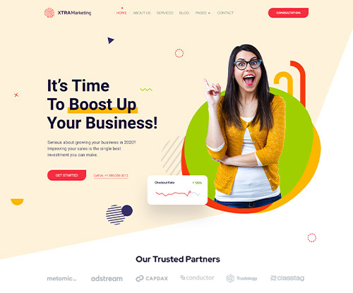 Digital Marketing WordPress Theme – XTRA Elementor WP Theme