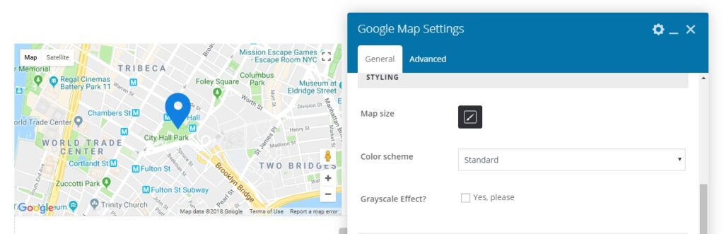 Element: Google Map – XTRA Tutorials