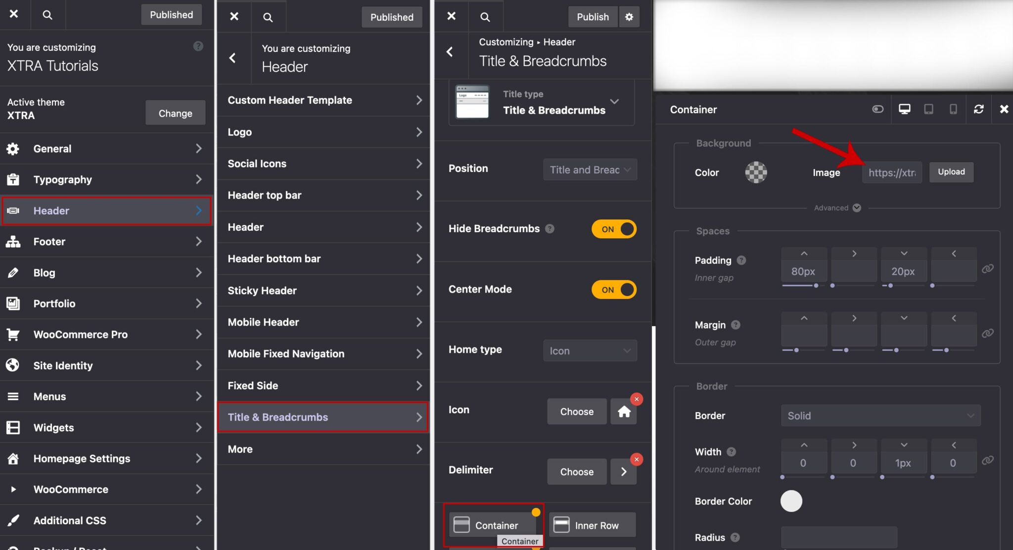 How to Change Title Bar ‌Background Image? – XTRA Tutorials
