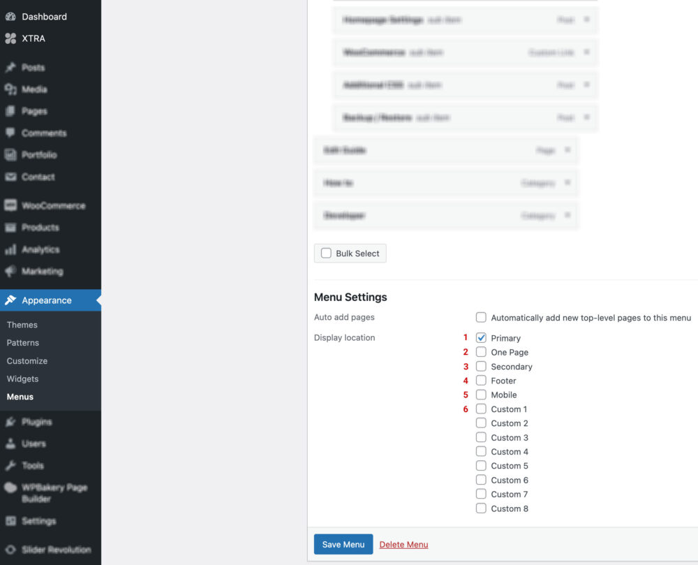 How to Change the Menu Display Location? – XTRA Tutorials