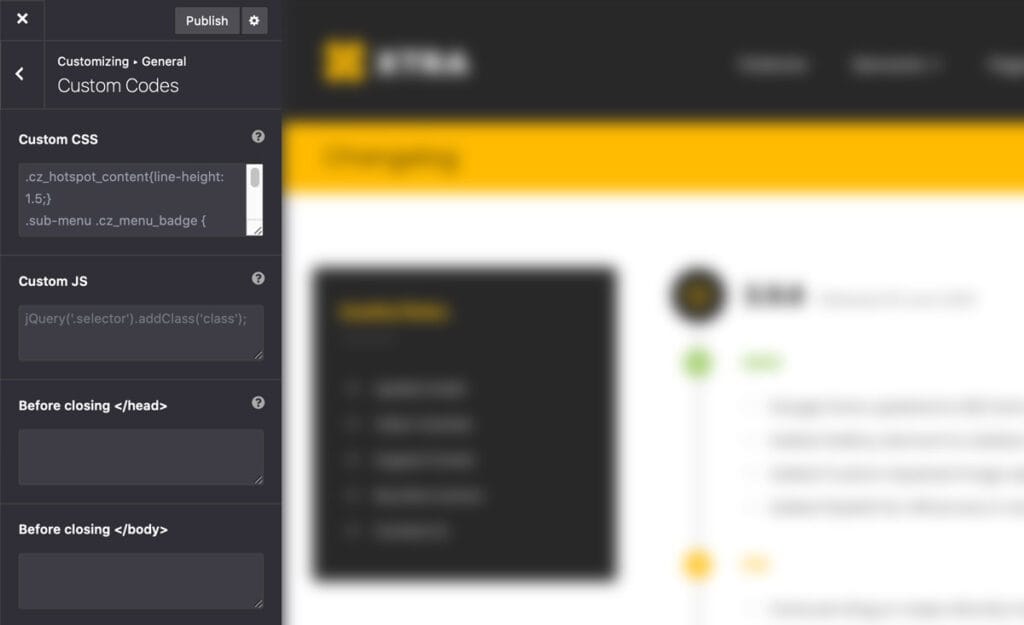 Theme Screenshots – XTRA